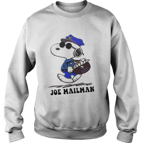 Shirts | Peanuts Snoopy As Joe Mailman Sweatshirt | Poshmark